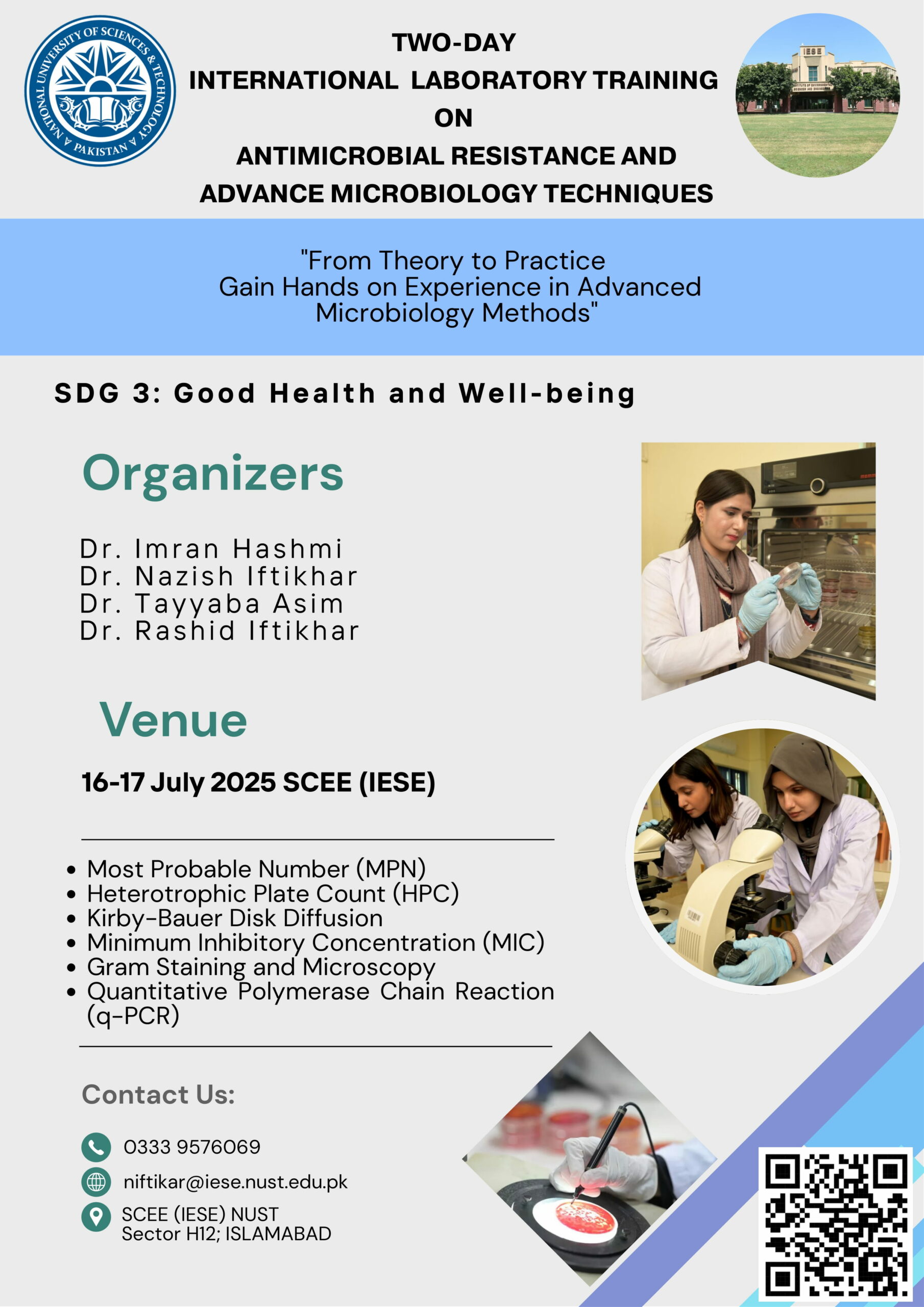 Two-Day International Laboratory Training On Antimicrobial Resistance ...